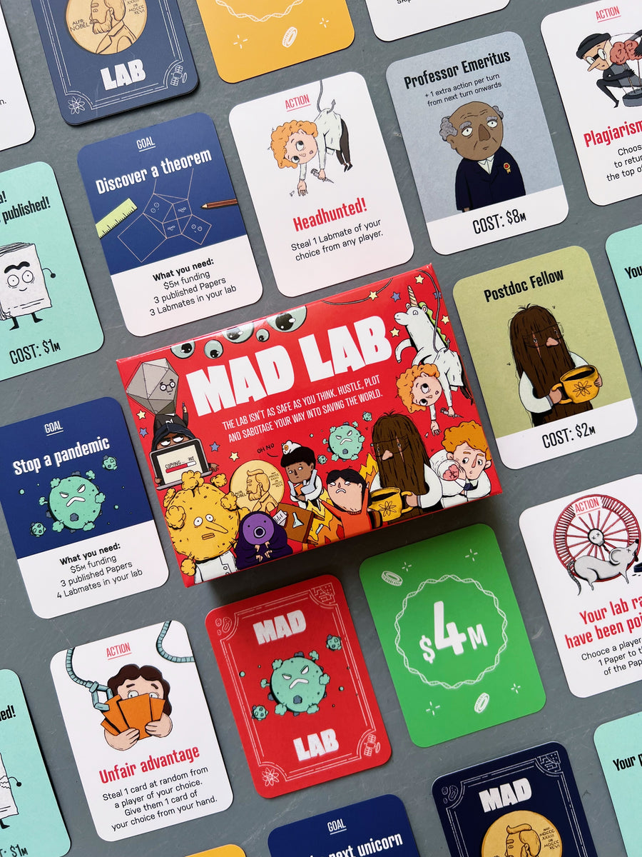 Mad Lab Card Game – Wildtype Media